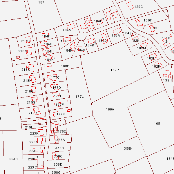 Plan parcellaire cadastral - situation au 01/01/2022 (CADGIS 2022 ...